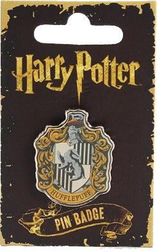 Harry Potter Hufflepuff Crest Pin Badge | bol