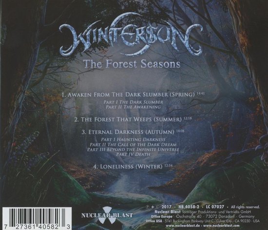 The Forest Seasons, Wintersun | CD (album) | Muziek | bol.com