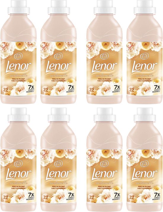 Lenor Wasverzachter Parels Van Pioenroos 8 x 550 ml (Voordeeldoos ...