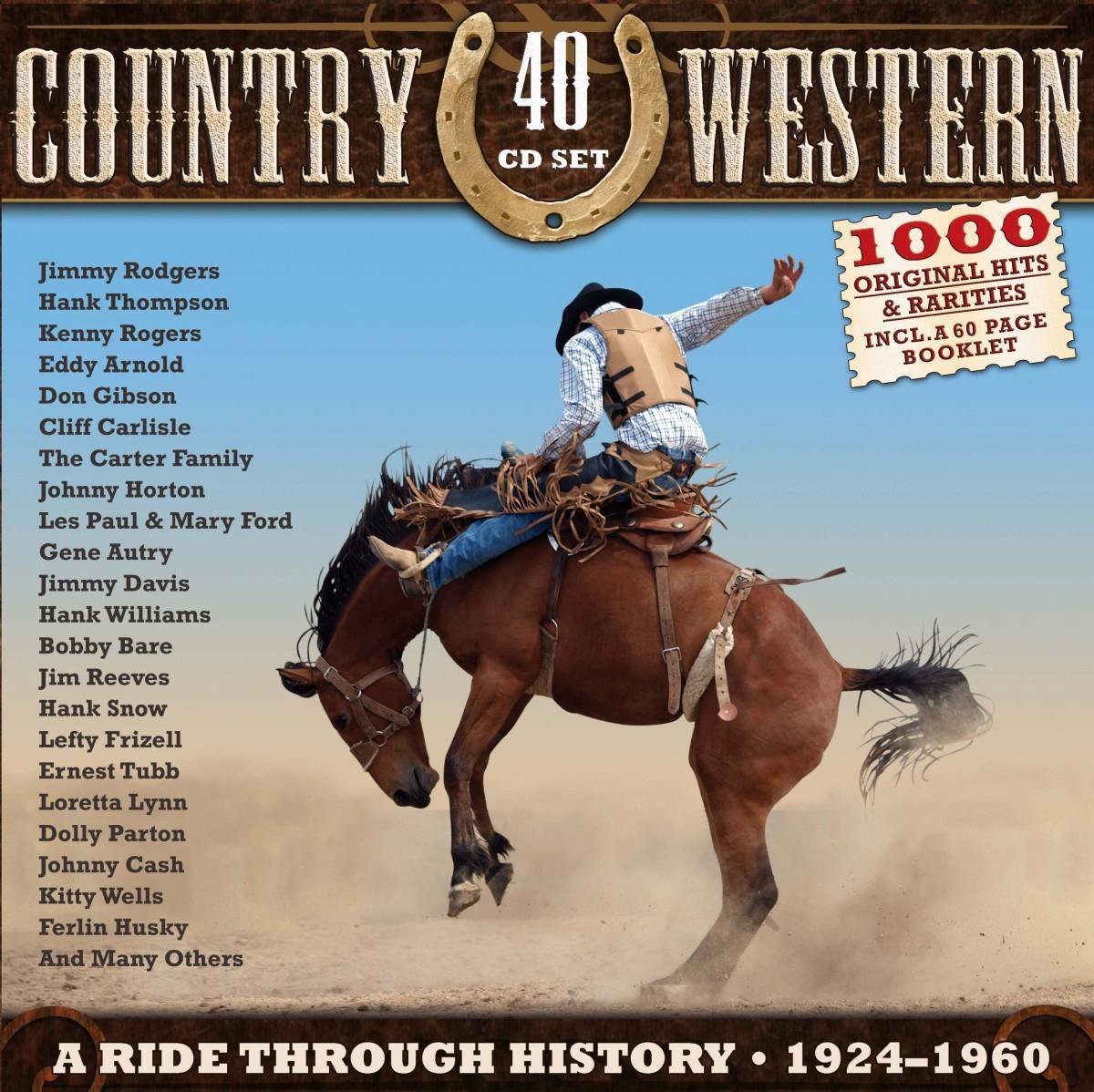 Various Artist Country And Western 40 Cd Box Various Artists Cd