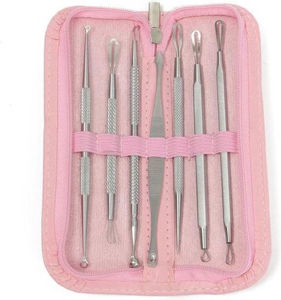 Set Met Tangetjes Voor Verwijderen Mee-eters & Acne (7 Delig) | bol.com