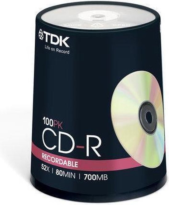 TDK CDR 80MIN 700MB 52X | bol