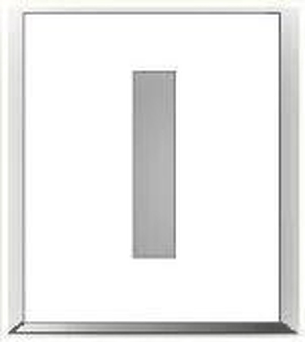 Sjabloon letter I 300 x 300 mm | bol.com