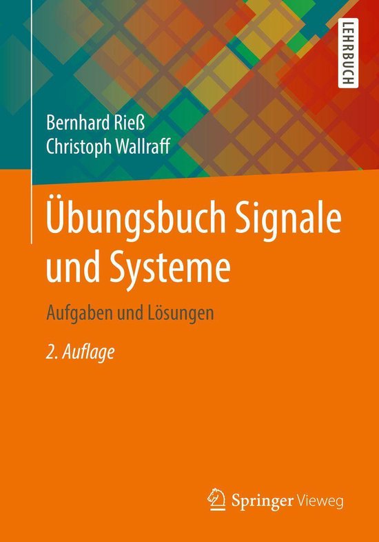 Übungsbuch Signale und Systeme (ebook), Bernhard Rieß | 9783658192266 ...