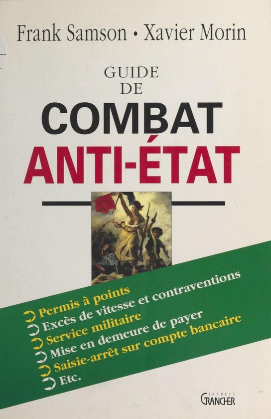 Guide de combat anti-État (ebook), Franck Samson | 9782402054416 ...