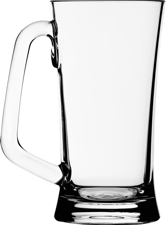 Strahl Design+Contemporary Bierglas met handvat - 502 ml - Transparant ...