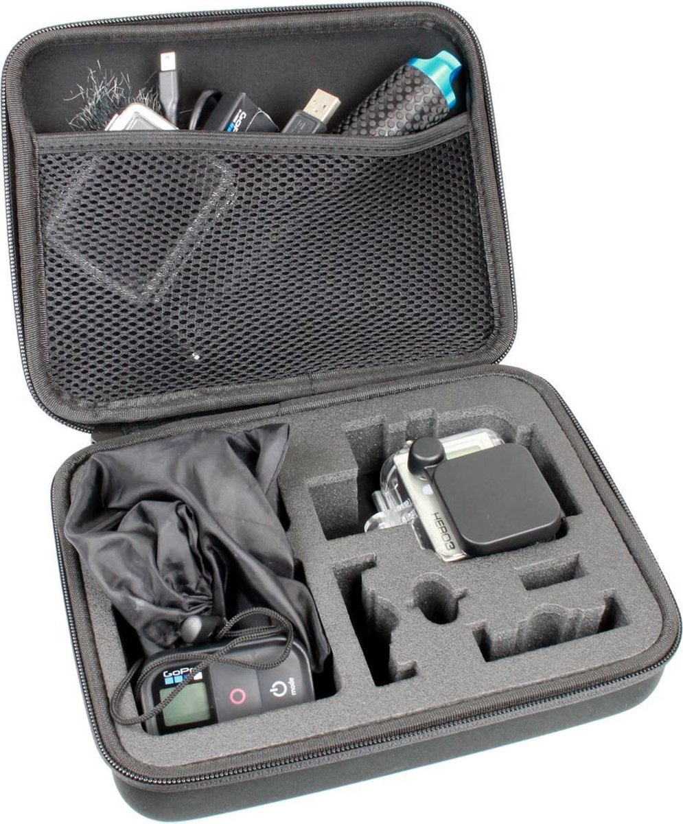 Captec Case Plus, GoPro koffer met extra veel ruimte voor accessoires ...