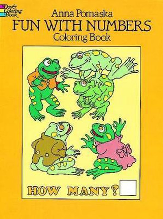 Fun with Numbers Coloring Activity Book, Anna Pomaska | 9780486247076 ...