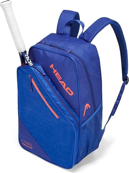 HEAD Core Backpack tennistas blauw oranje | bol.com