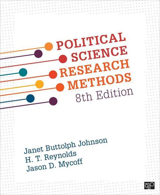 Political Science Research Methods (ebook), Jason D. Mycoff ...
