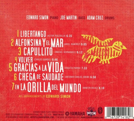 Edward Simon - Latin American Songbook (CD), Edward Simon | Muziek | bol