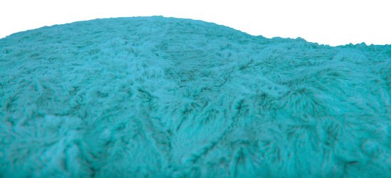 Lumaland - Luxe Fluffy zitzak - Stijlvol pluche zitkussen - Volume 120L ...