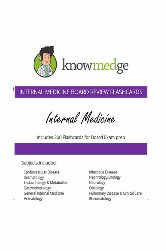 Internal Medicine Board Review Flashcards (ebook), Knowmedge ...