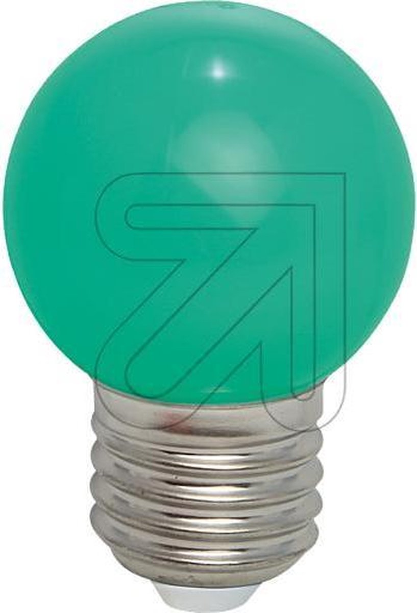 EGB LED kogellamp E27 groen 1 Watt IP54 | bol