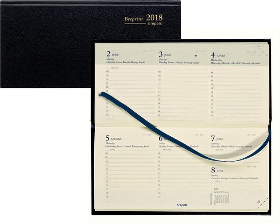 11x Brepols Breprint Lima, zwart, 2018 | bol.com