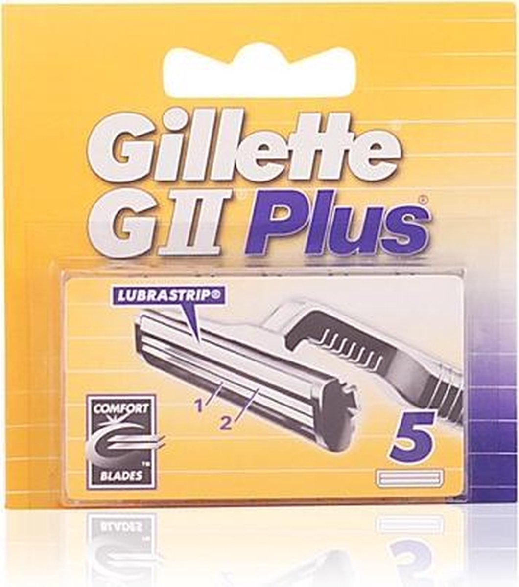 Gillette GII Plus Razor Bades 5pcs | bol.com