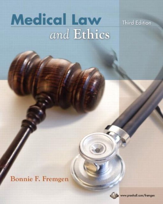 Medical Law And Ethics | 9780135129043 | Bonnie Fremgen | Boeken | bol