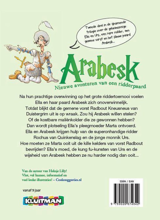 Arabesk 2 - Meer avonturen van een ridderpaard, Knister | 9789020674842 ...