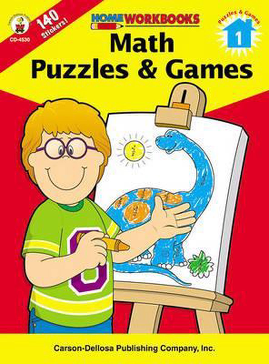 Math Puzzles & Games, Carson-Dellosa Publishing | 9780887247286 ...