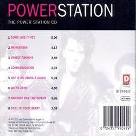 Power Station, Power Station | CD (album) | Muziek | bol.com
