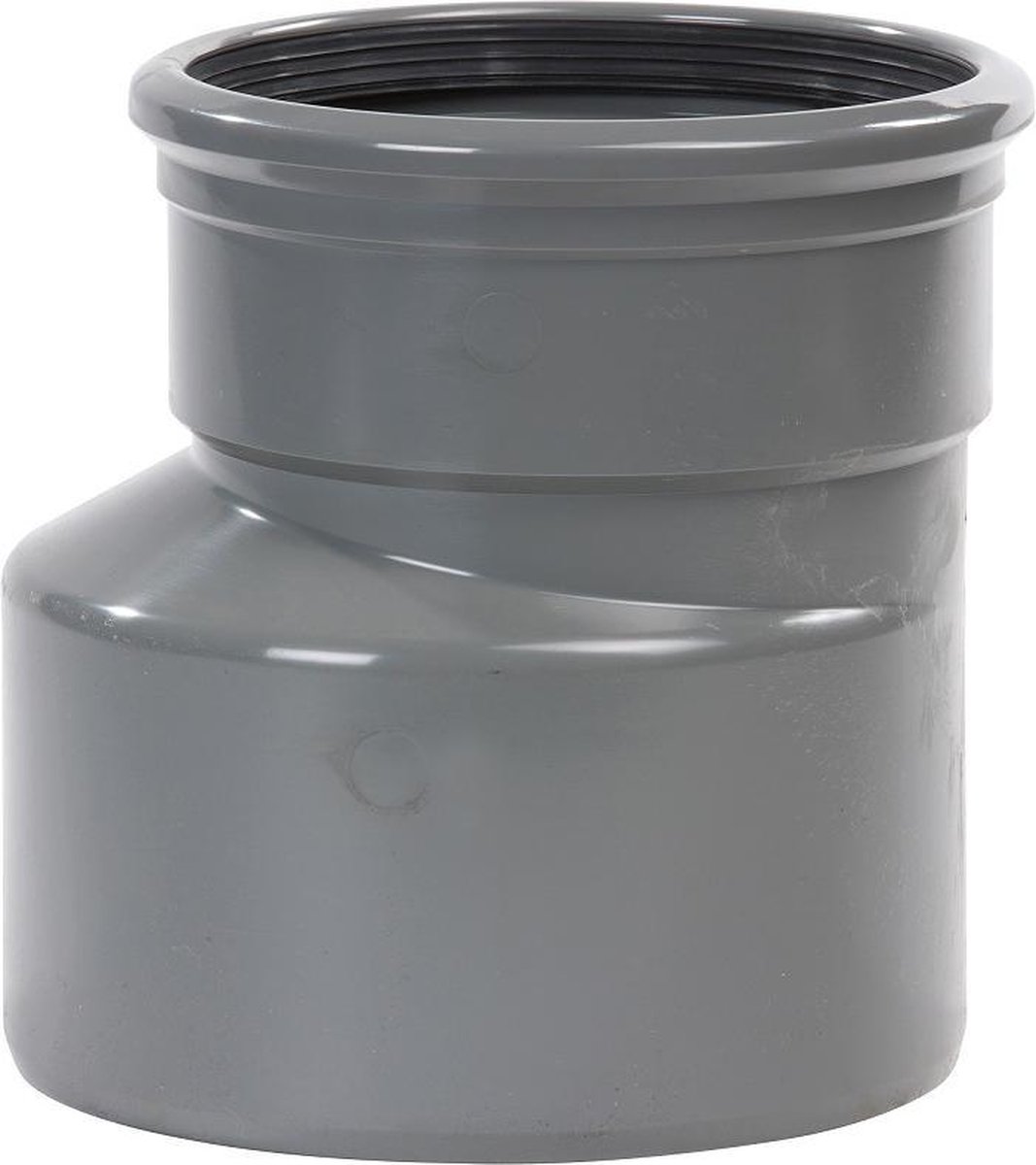 PVC Verloopstuk excentrisch 125X110mm spie/manchet SN4 | bol.com