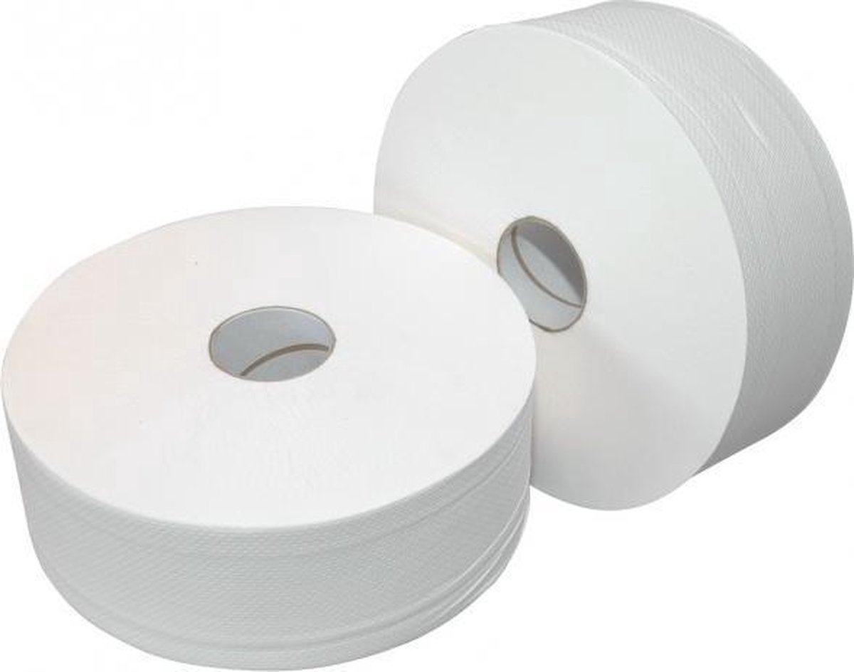 Wc jumbo rol (mini) 12 stuks | bol.com