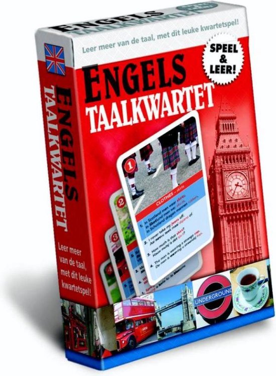 Taalkwartet Engels - Engelse taal leren | Games | bol.com