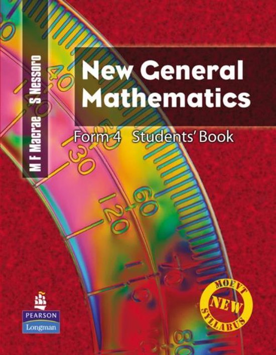 New General Mathematics for Tanzania Students' Book 4, Murray Macrae ...