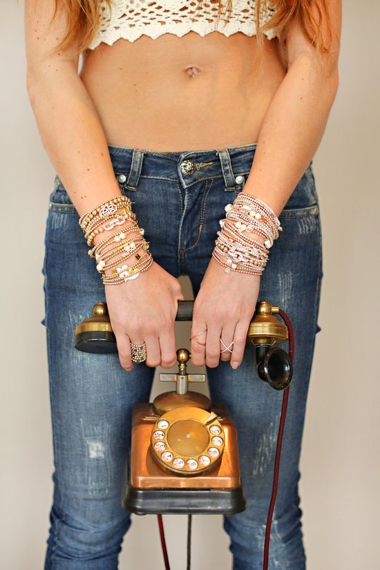 PScallme - THREE SILVER-GOLD COLOURED | bol.com