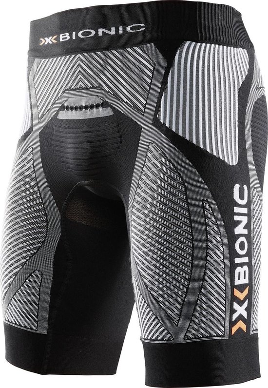 X-Bionic The Trick Hardloop Shorts Heren wit/zwart Maat L | bol.com