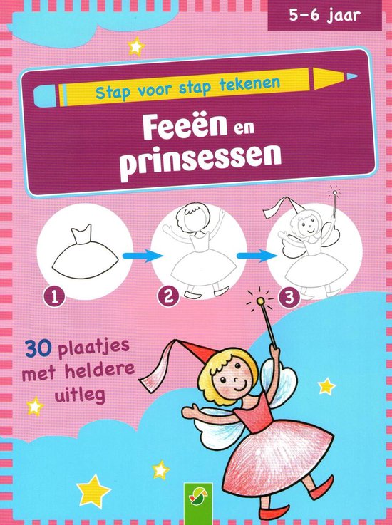 Stap voor stap Feeen tekenen en prinsessen, Divers | 9783862335824 ...