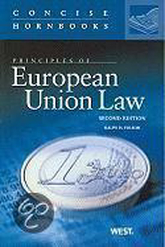 Principles Of European Union Law | 9780314205452 | Ralph H. Folsom ... Principles Of European Union Law | 9780314205452 | Ralph H. Folsom ...