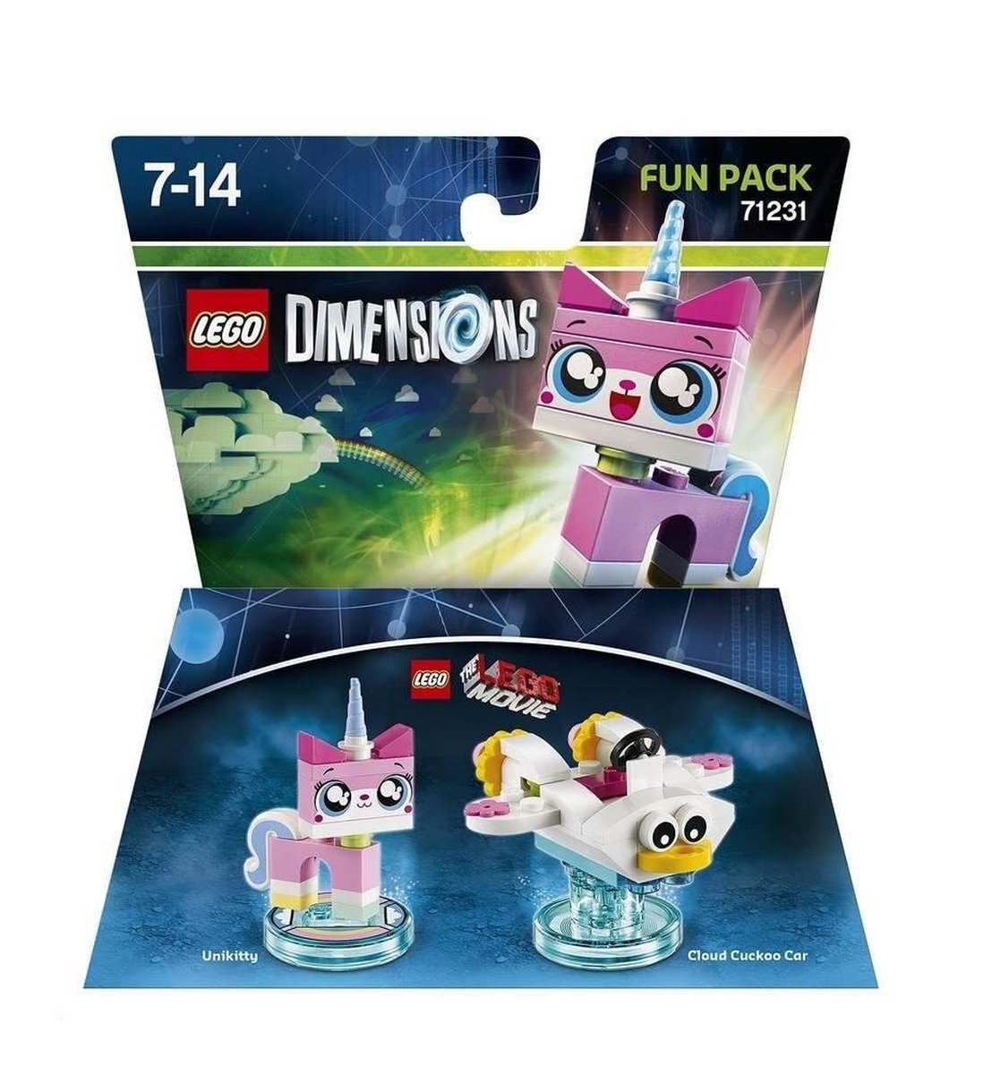 Warner Bros DIMENSIONS LEGO Fun Pack - Unikitty Bouwpakket | bol