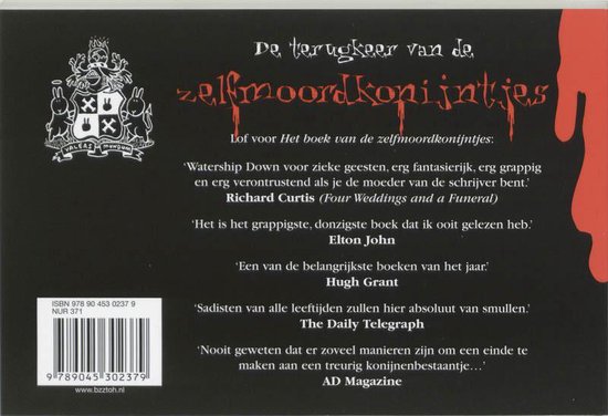 De terugkeer van de zelfmoordkonijntjes, Andy Riley | 9789045302379 ...