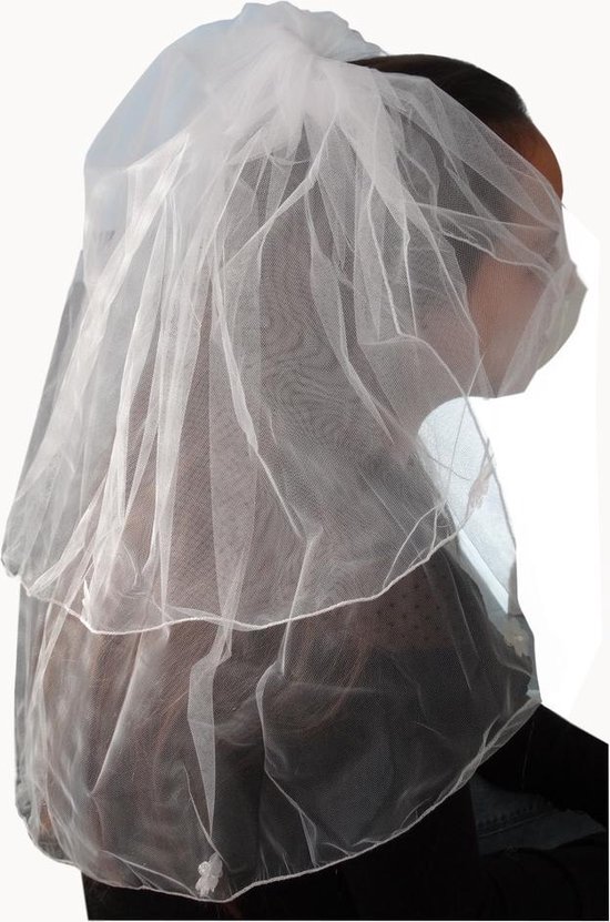 Jessidress Meisjes Sluier voor Communie en Bruidsmeisjes - Wit | bol.com