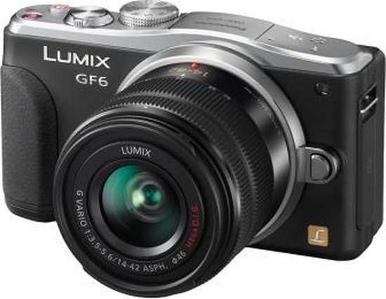Panasonic LUMIX DMC-GF6 + 14-42mm - Systeemcamera - Zwart | bol