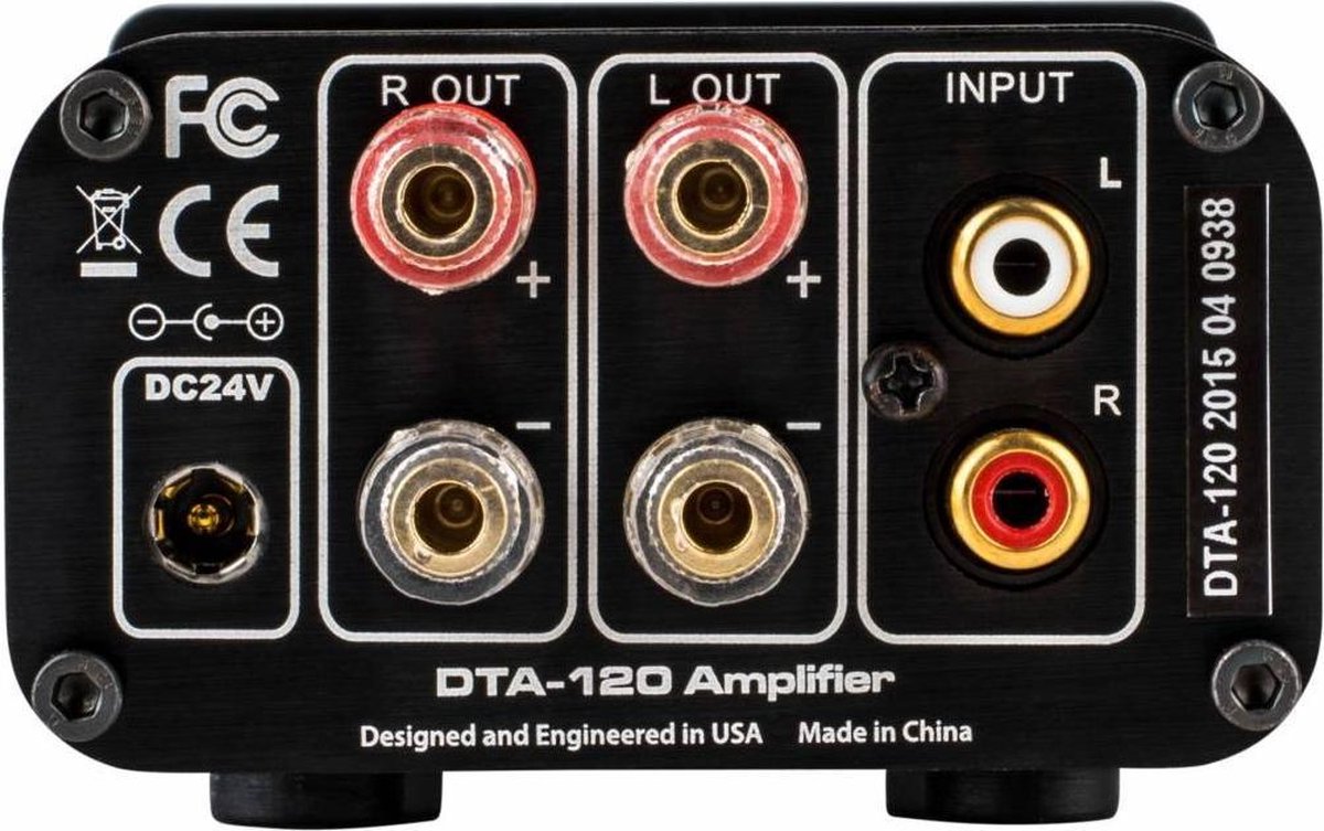 Dayton Audio DTA-120 Class T Mini Amplifier 60 WPC | bol.com