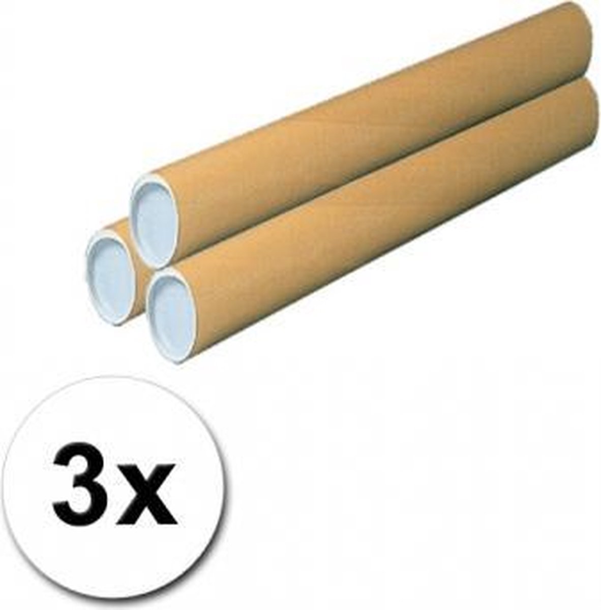 3 kartonnen hobby kokers 64 cm - poster koker | bol.com