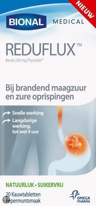 Bional Reduflux 20 Kauwtabletten | bol