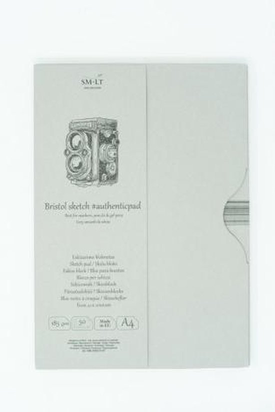 SMLT Papiermap Bristol A4 185gr 50 vel | bol.com