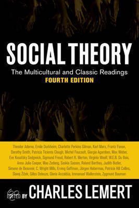 Social Theory | 9780813343921 | Charles Lemert | Boeken | bol.com
