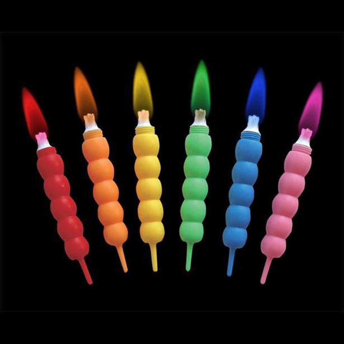 216 stuks taartkaarsjes rood gekleurd met feestelijke rode vlam | bol.com