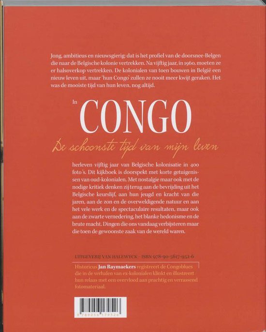 Congo, Jan Raymaekers | 9789056179526 | Boeken | bol