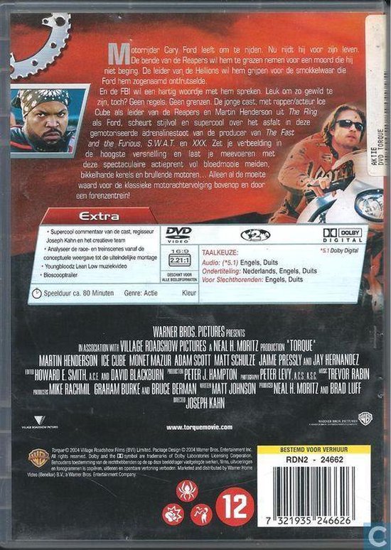 Torque (Dvd), Ice Cube | Dvd's | bol