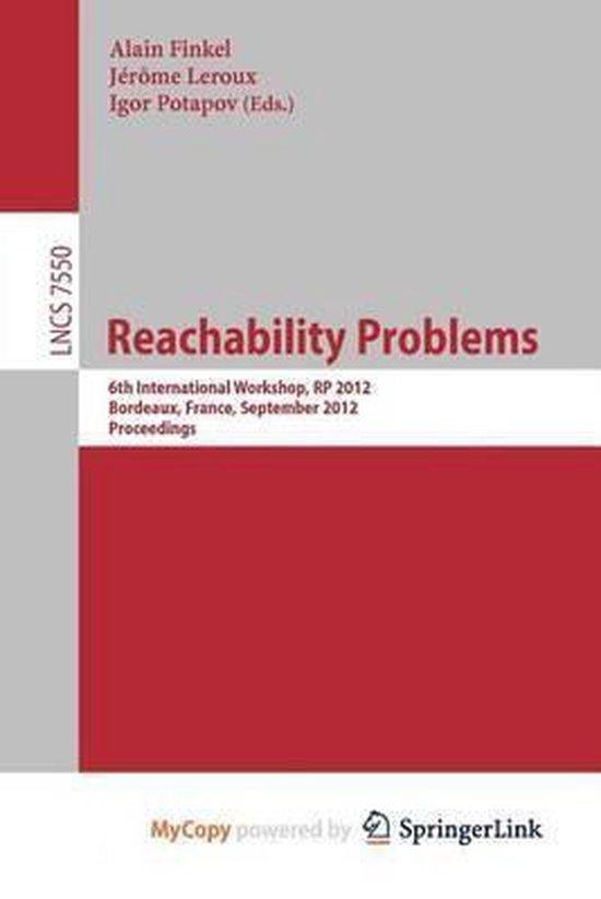 Reachability Problems | 9783642335136 | Boeken | bol.com