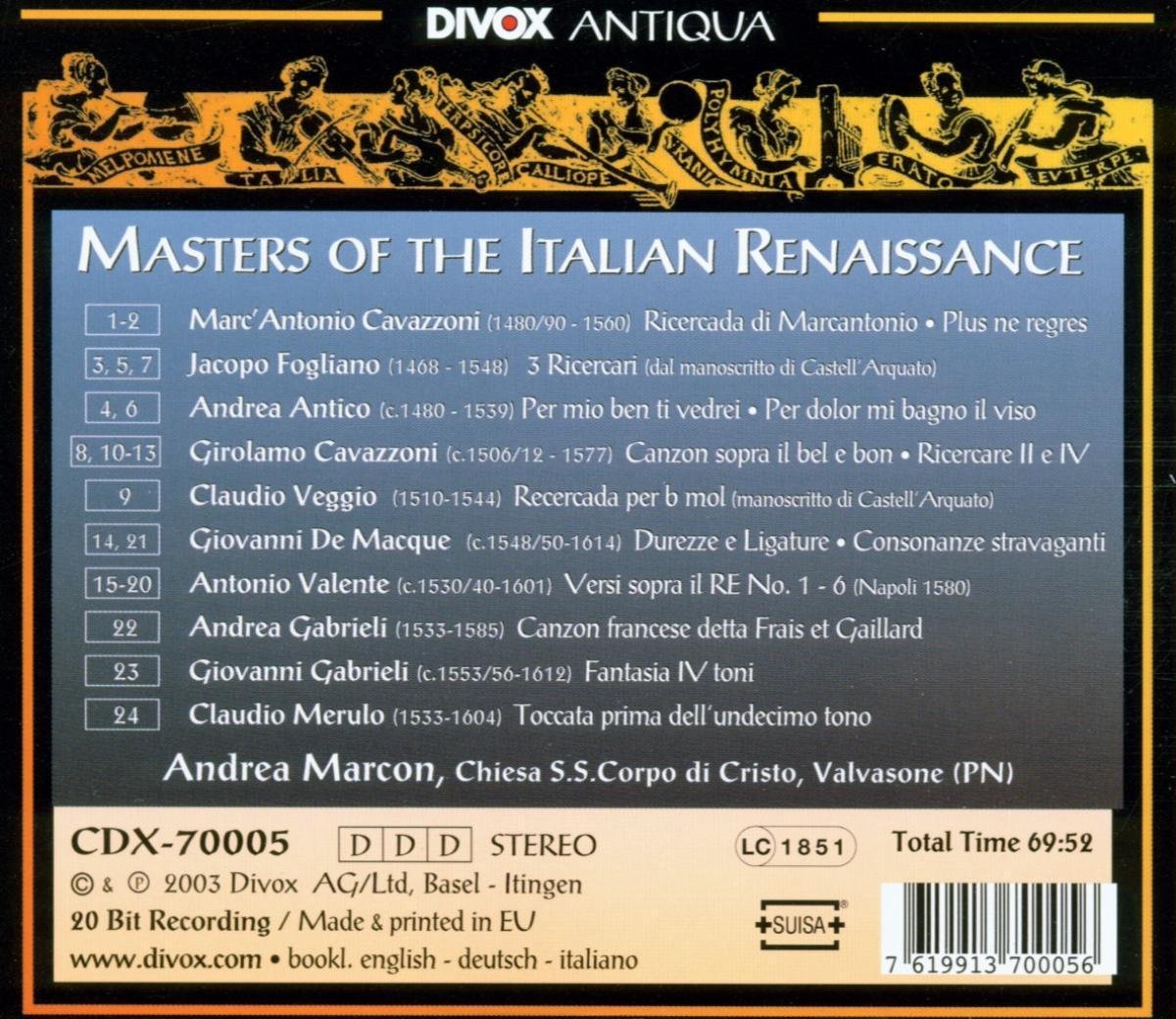 Maestri Del Rinascimento Andrea Marcon CD album Musique Bol maestri-del-rinascimento-andrea-marcon-cd-album-musique-bol