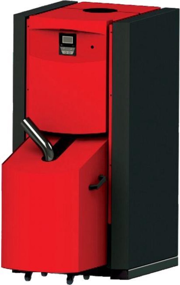 Burnit - Biomassa ketel PLB 25 kw V2 inclusief 500 liter voorraadtank ...