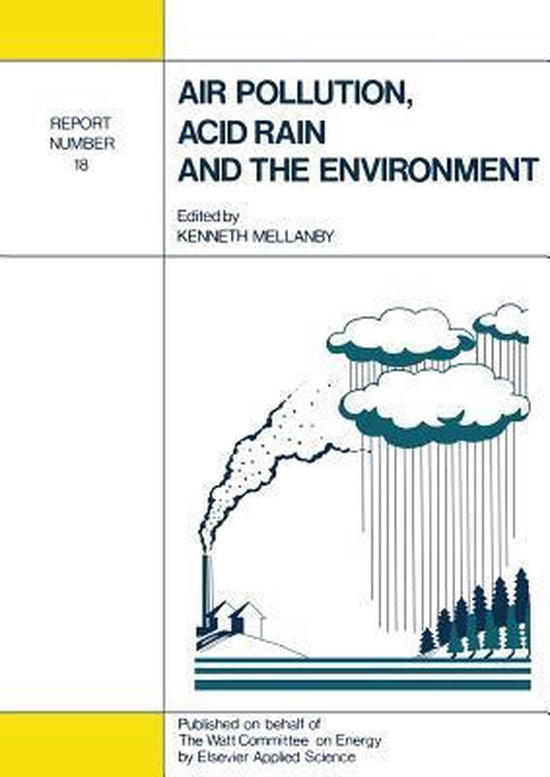 Air Pollution, Acid Rain and the Environment | 9789401077279 | Boeken ...