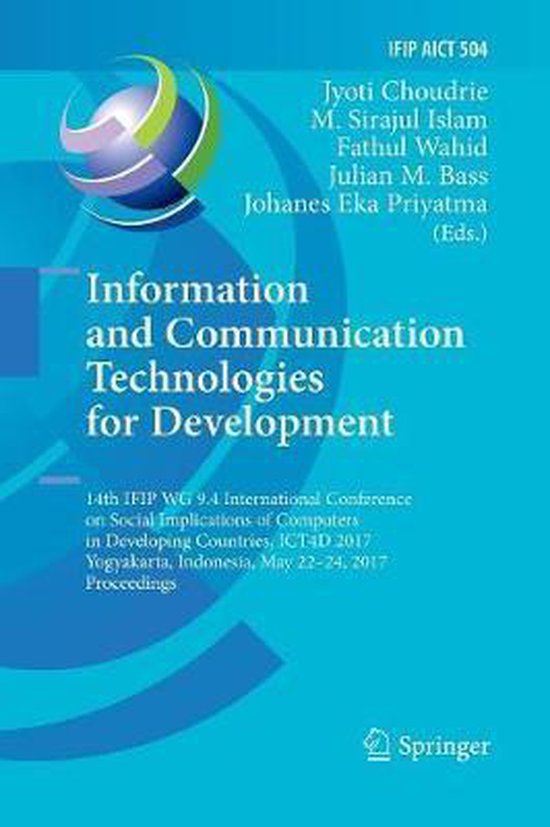 IFIP Advances in Information and Communication Technology- Information and... | bol.com