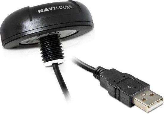 Navilock NL-8004U GPS-ontvanger Zwart 1 stuk(s) | bol